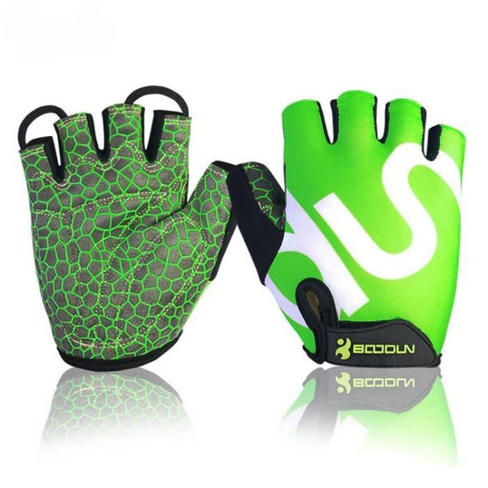 Gants vélo,Gants de sport antidérapants pour hommes et femmes,à la mode ...