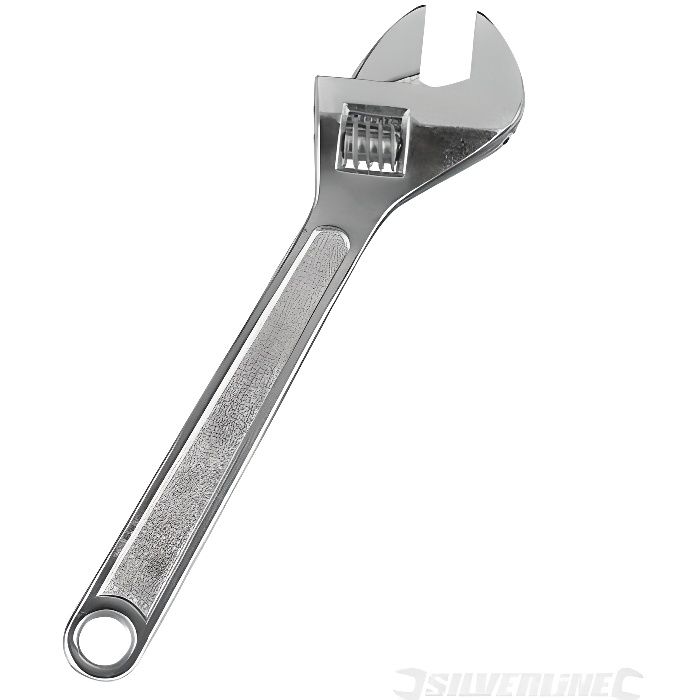 Clé à molette - SILVERLINE - Longueur 375 mm - Mâchoire 45 mm ...