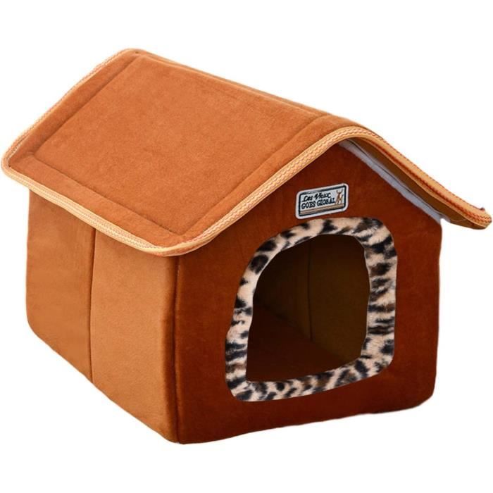 Niche Chat Panier Chat, Maison Niche pour Chat Et Chien Exterieur Ou ...