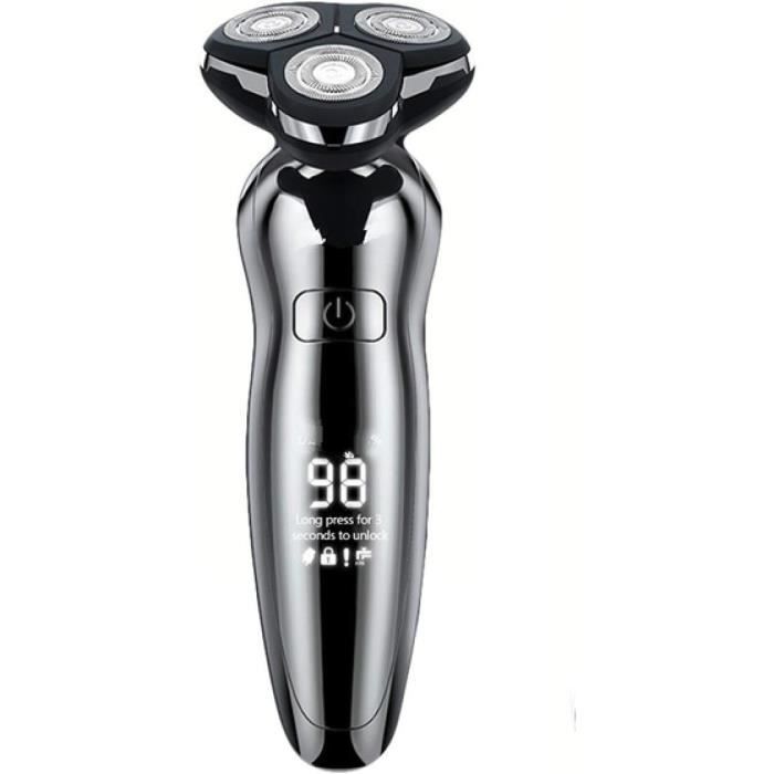 Rasoir électrique 4D tondeuse à cheveux électrique pour hommes chargeur ...