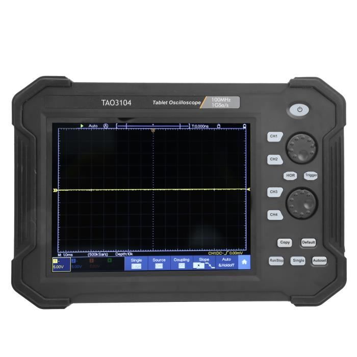 VBESTLIFE Digital Oscilloscope 4CH 100MHZ Tablet-Kit Oscilloscopes ...