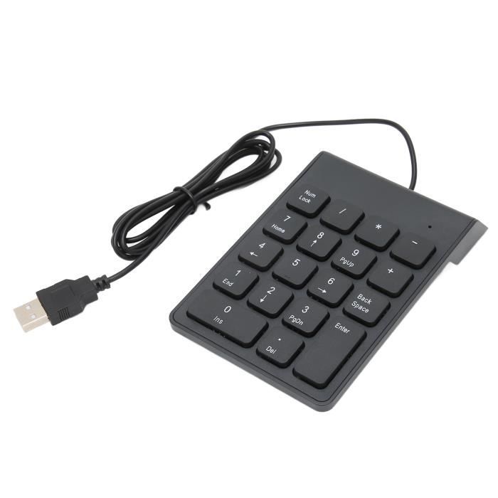 XIT ZJCHAO Mini Clavier numérique USB Mini 18 touches pavé numérique ...