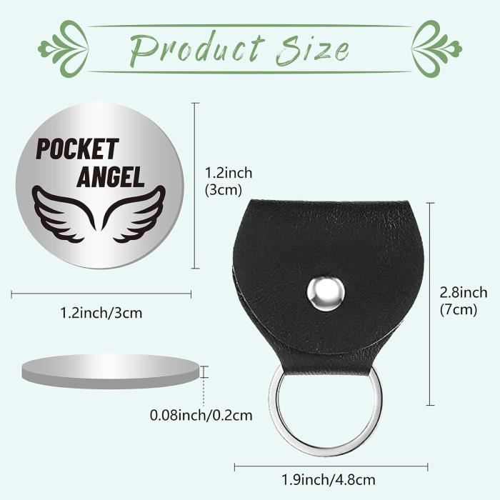 Pocket Angel Pocket Hug Token Long Distance Relationship Gift Double ...