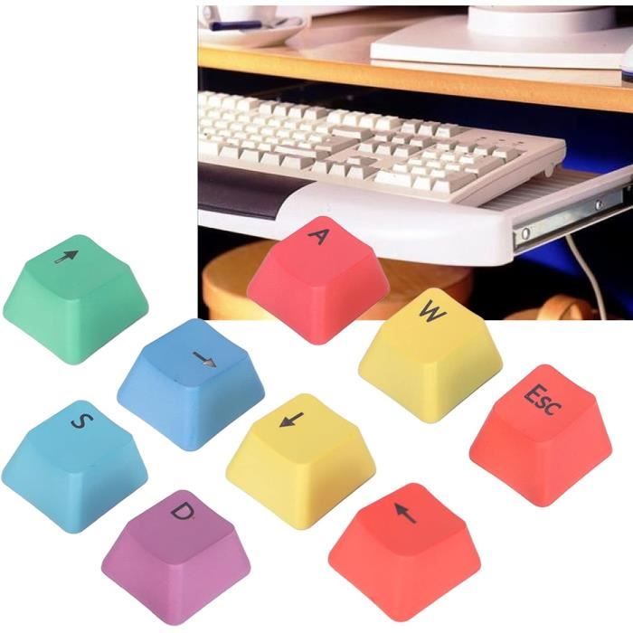 Touches De Clavier Mécanique, Touches Wasd, Capuchon De Touche Fléchée ...