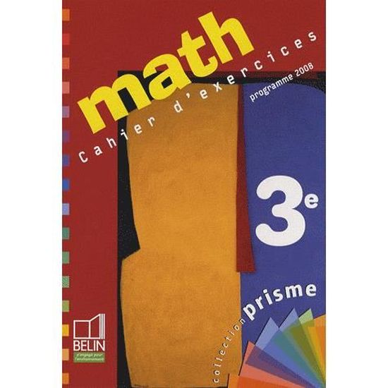 Math 3e - Cdiscount Librairie