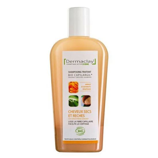 Dermaclay Shampooing Bio Cheveux Secs et Rêches 250ml - Cdiscount Au ...