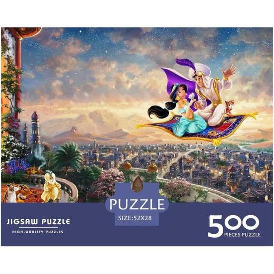 Puzzles 500 Pièces Pour Adultes Aladdin Puzzle 500 Pièces Pour Adultes ...