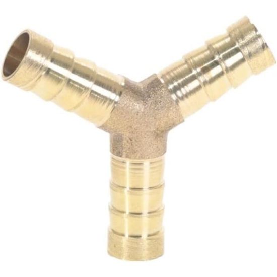 Raccord De Tuyau En Cuivre 4Mm 6Mm 8Mm 10Mm 12Mm Tuyau En Laiton Barbelé Queue Coupleur ...