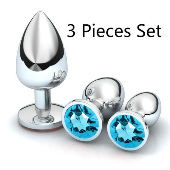 STIMULATEUR - PLUG - CHAPELET ,SML6--Godemichet Anal en acier inoxydable, jouet sexuel pour ...