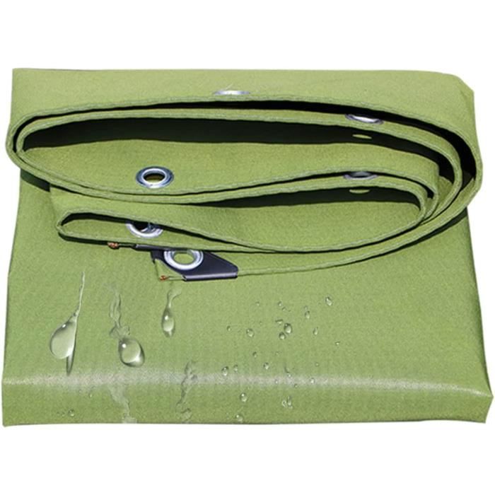 LIWI-Bâche imperméable Heavy Duty Sheet 1,5 m x 2 m Vert bâche-Tapis de ...