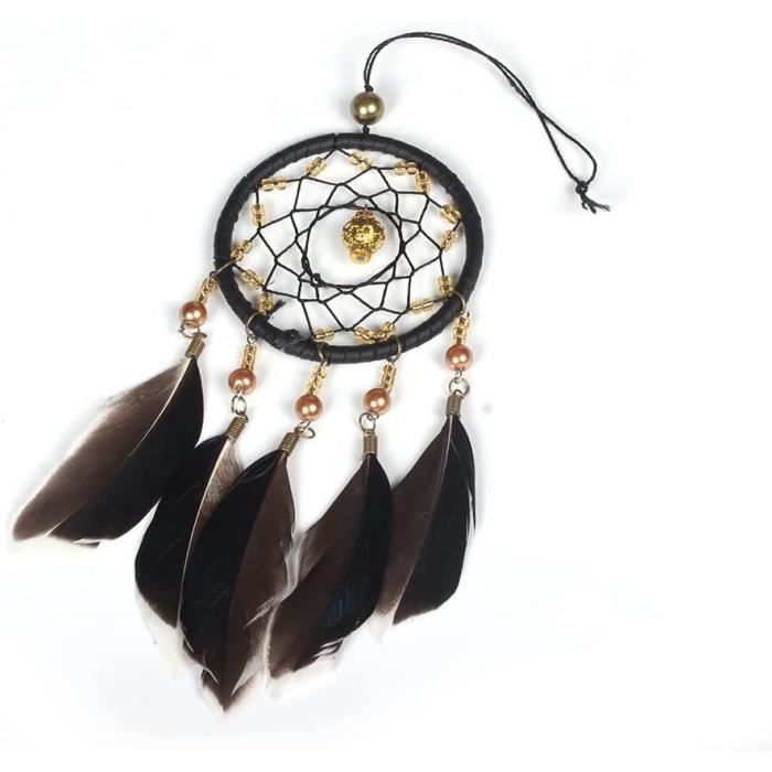 Petit Attrape Rêves pour Voiture,Vintage Plume Attrapeur De Rêves ...