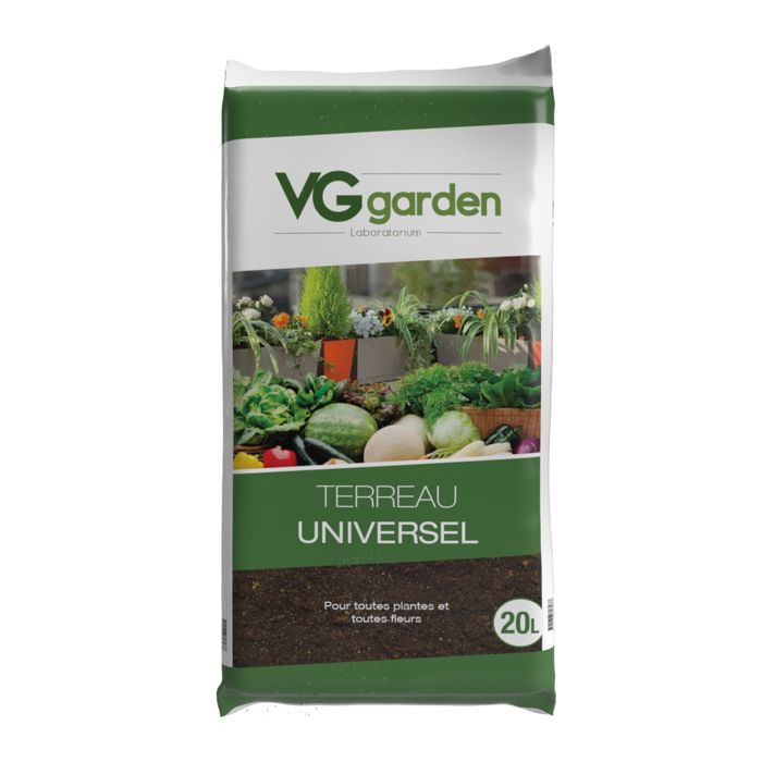 VG Garden - Terreaux universel - 20L - Cdiscount Jardin