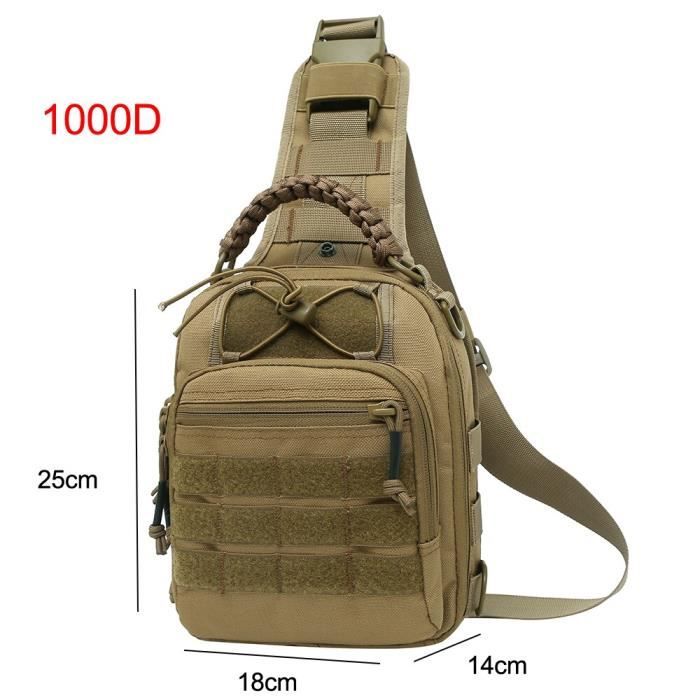 Sac à dos tactique pour pêche pour la chasse de sport poitrine ...