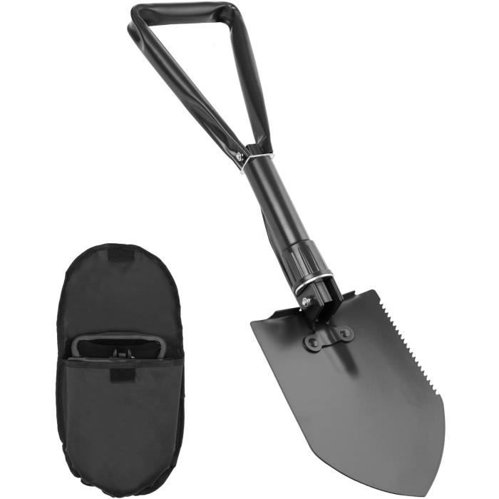 Pelle de camping pliable - Multifonction - Tactique - Noir - Cdiscount ...