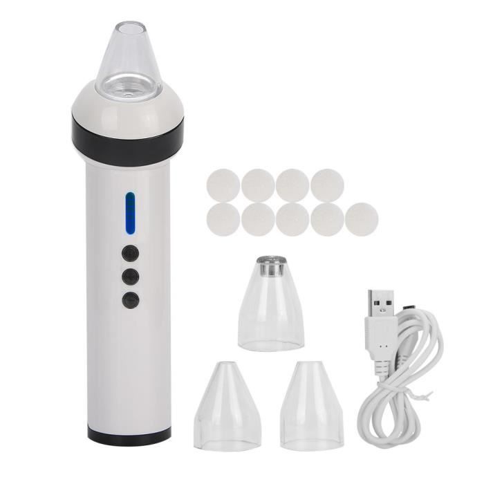 Nettoyeur de pores électrique électrique 4 en 1 ménager blanc, Machine ...