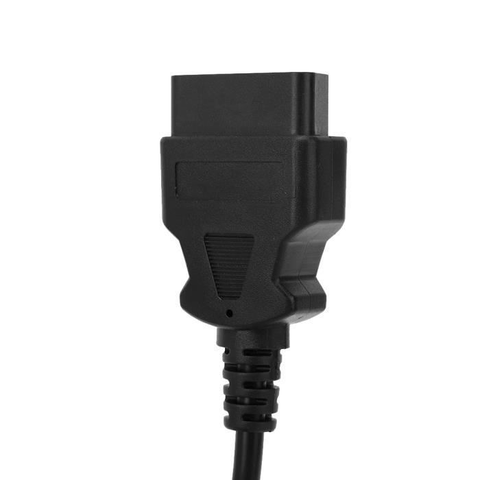 Dioche Câble adaptateur OBD Adaptateur de convertisseur de scanner ...