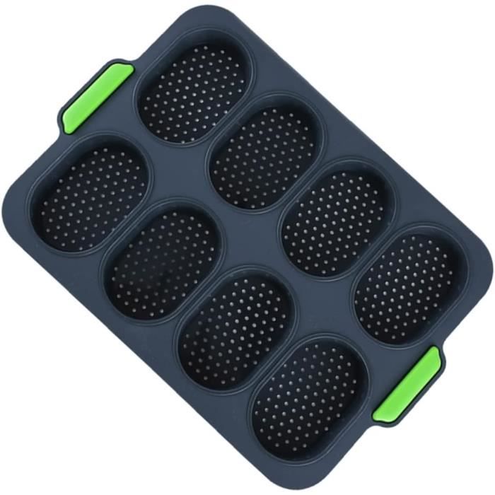8 Rouleaux Moule De Cuisson Moules À Moule À Antiadhésif Poêle Plate ...
