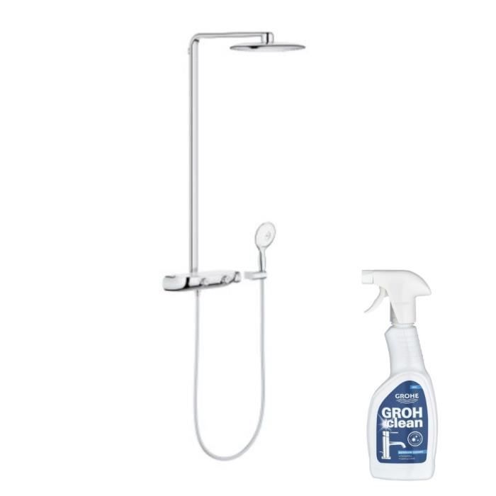 GROHE Colonne de douche thermostatique Rainshower System SmartControl ...