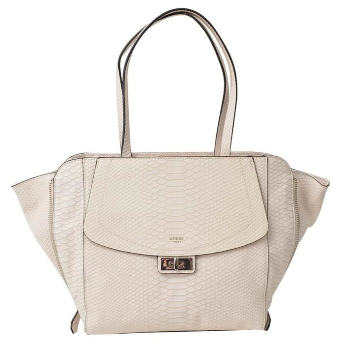 Sac à main Guess collection Kingsley pour femme shell - Cdiscount ...