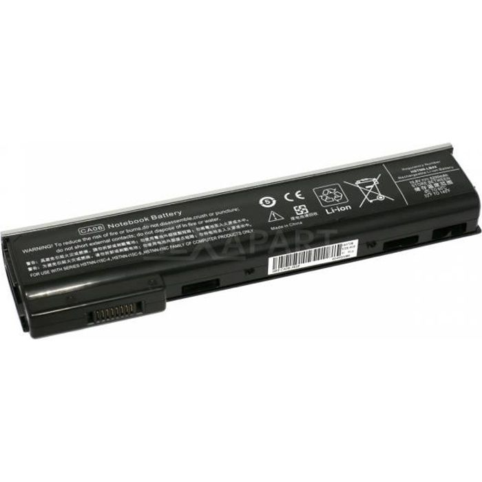 Batterie - HP - HQ-TRE 71004 - 10.8V - 5200mAh - Lithium Ion ...