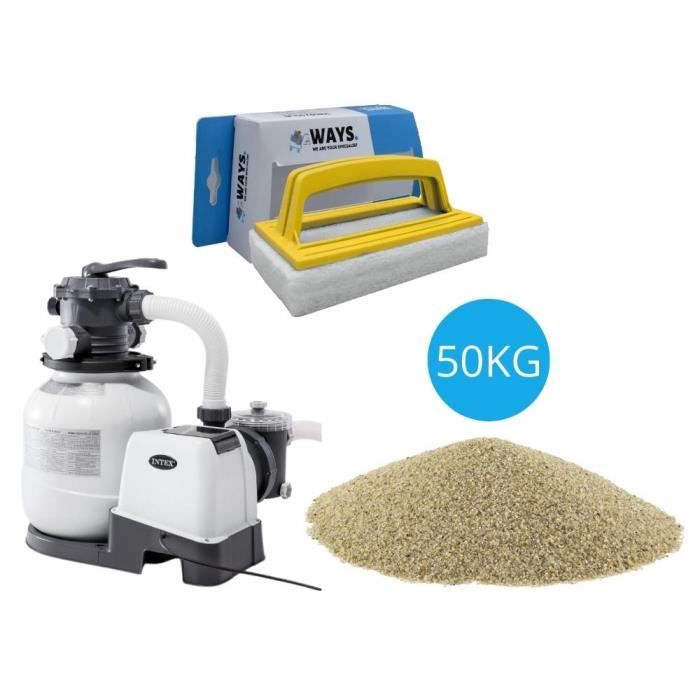 Pompe filtre à sable INTEX - Débit 10500 L/u - Ensemble d'articles pour ...