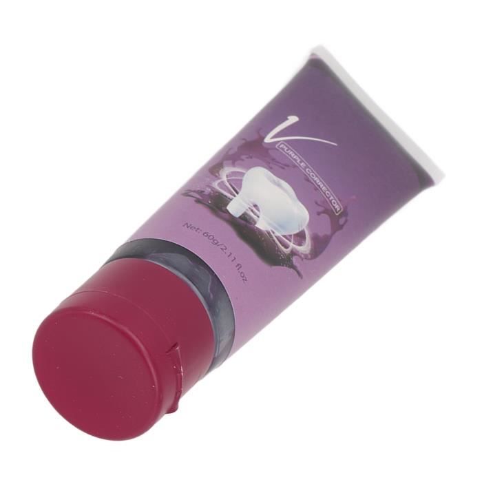 KIMISS dentifrice violet 2 pièces blanchissant violet dentifrice soins ...