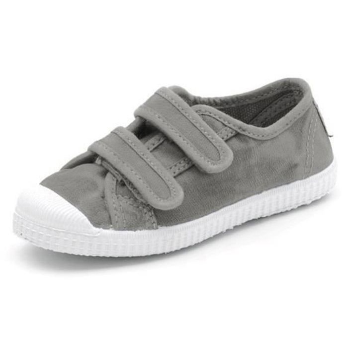 Baskets fille Cienta H-70 Gris - Cdiscount Chaussures