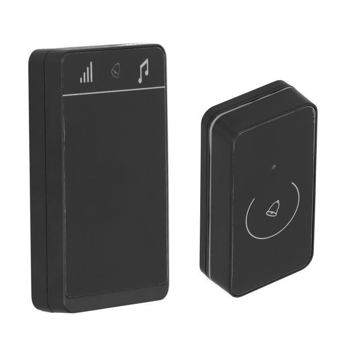 Mxzzand Sonnette à la maison Sonnette Sans Fil à Commande Tactile ...