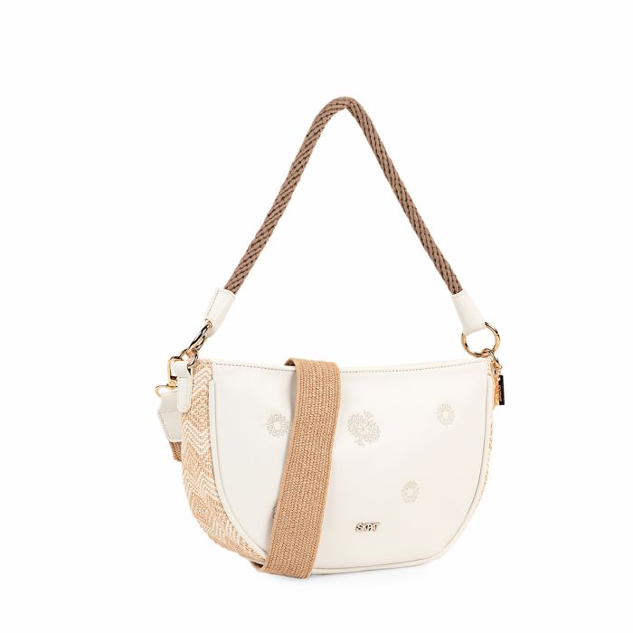 Sac A Main Femme 314280 Blanc - Cdiscount Bagagerie - Maroquinerie
