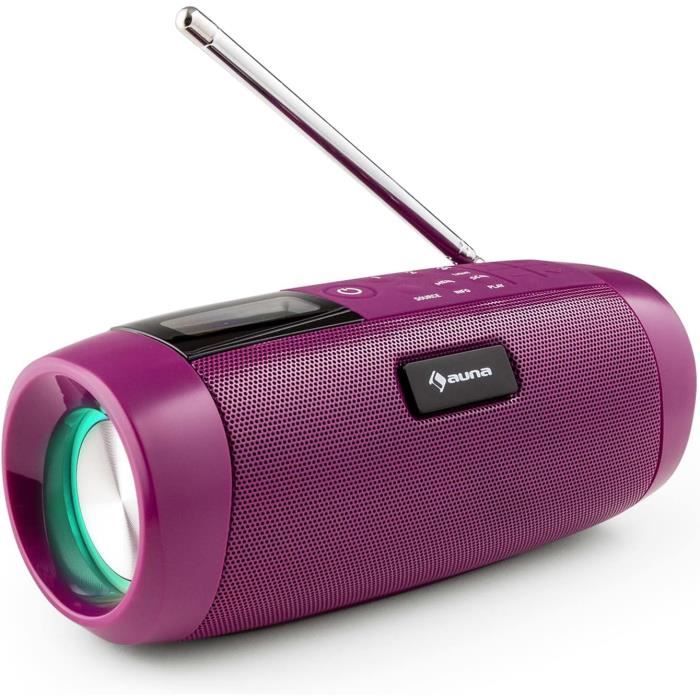 Auna Radio Portable Bluetooth, Poste Radio Numérique Dab-Dab+-FM, Mini ...