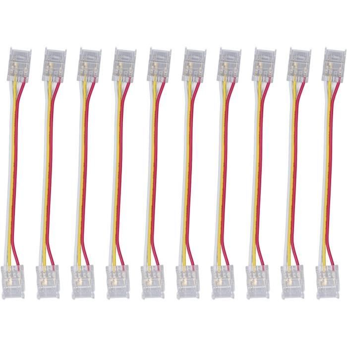 Connecteur De Bande Lumineuse Cob, Kit De Connecteur De Bande Lumineuse ...