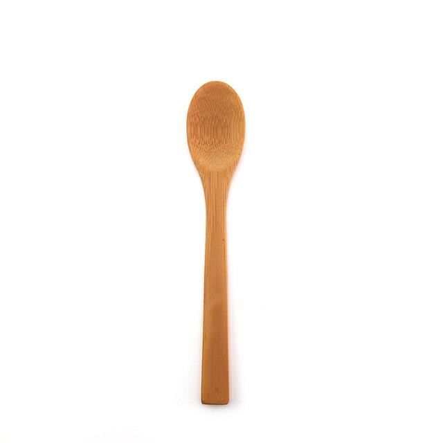 MENAGERE,16cm Spoon--Ensemble de couverts en bambou, vaisselle en bois ...