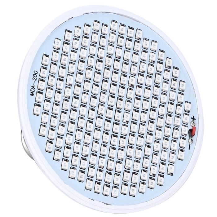 XAN ampoule pour plantes 200LED Plant Bulb E27 30W Plant Grow Light ...