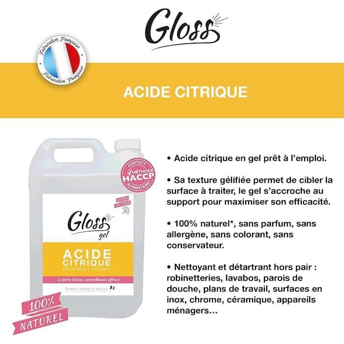 Acide citrique gel - Cdiscount Au quotidien
