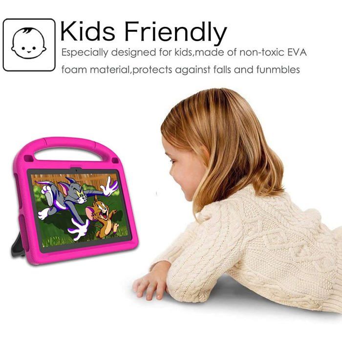 Fire Hd 10 & Fire Hd 10 Plus Étui Pour Tablette Pour Enfants (10,1 ...