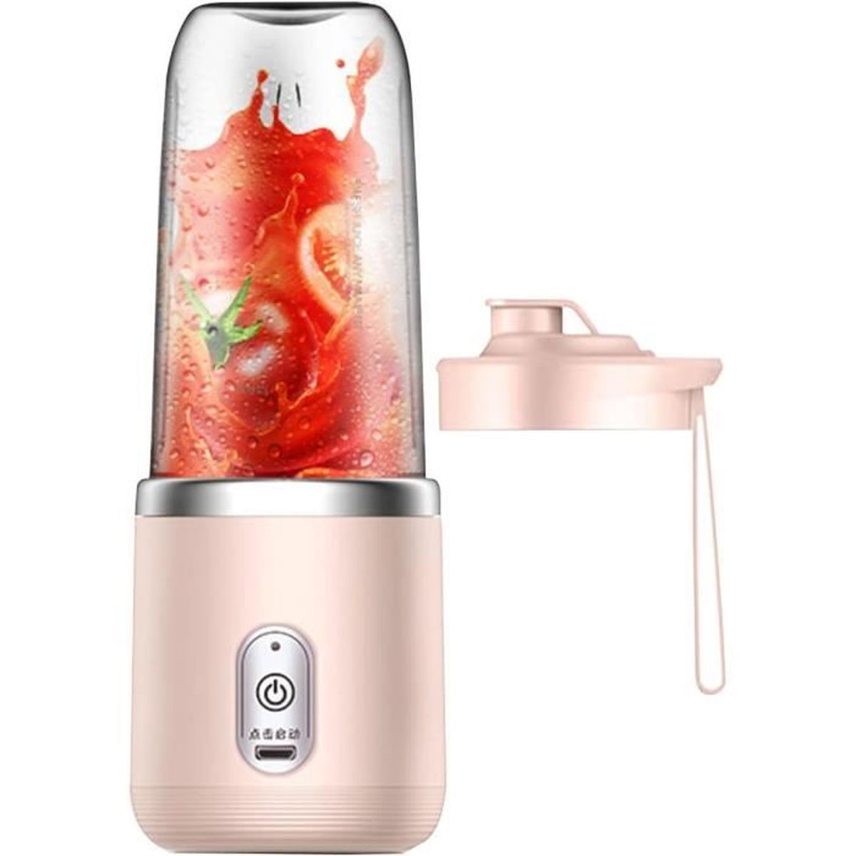 Mixeur Portable Rose, Mixeur Personnel Pour Smoothies Et Milk-Shakes ...