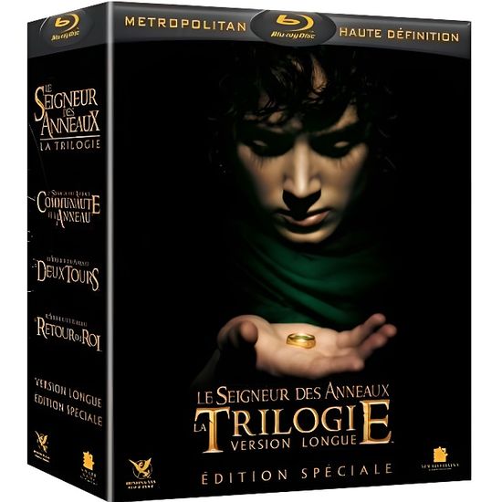 Blu-Ray Coffret Le Seigneur des Anneaux - La trilogie - Version Longue - Édition spéciale ...