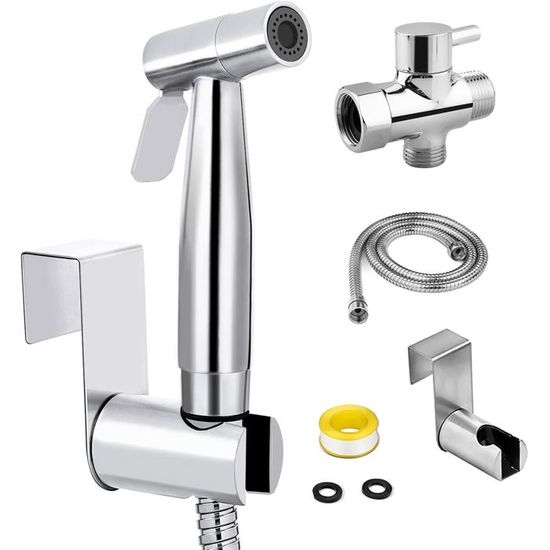 Bidet Sprayer Kit Stainless Steel Bidet Sprayer Kit with Hose, Hand ...