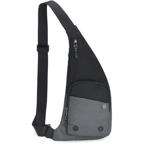 Sac À Bandoulière Antivol Avec Sangle De Poitrine, Poches À Bandoulière ...