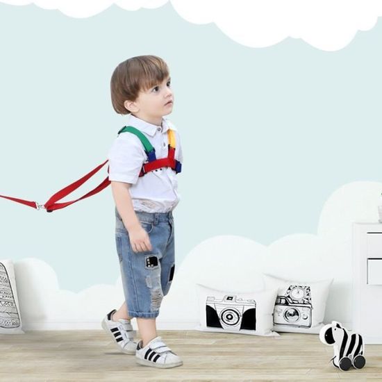 Harnais de sécurité Anti-perte pour enfants - Green Yellow - DRFT524 ...