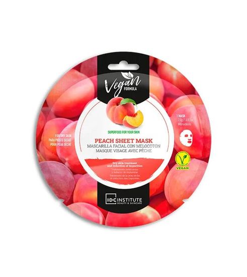 IDC Institute - Masque visage Végan aux extrait de Pêche - 23 G ...