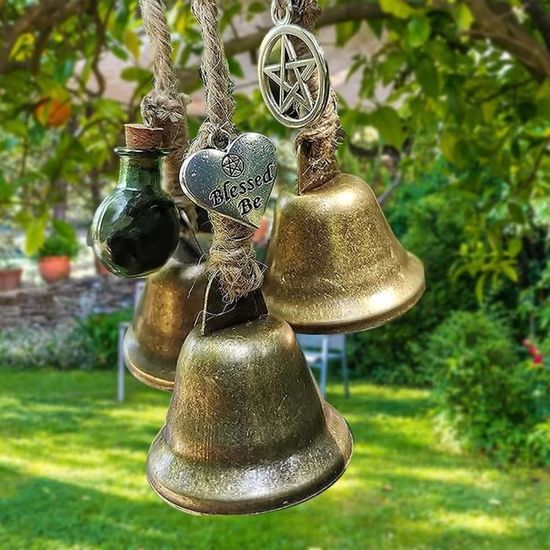 Cloches De Sorcière, Carillon À Vent À Suspendre Pour Porte - Carillon ...