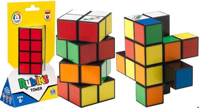 Puzzle - Rubik's - Rubik's Tower - 2x4 - Multicolore - Mixte - À partir ...