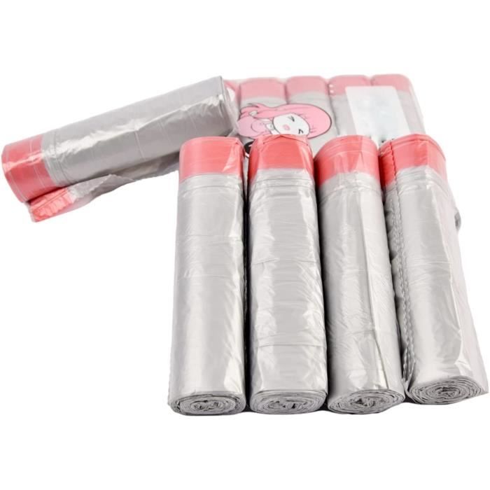 Sac à ordures à cordon de 1,6 gallon extra épais sac à ordures à main ...