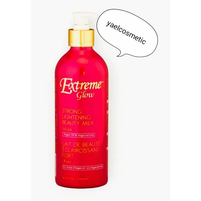 Lait Super Eclaircissant EXTREME GLOW - Cdiscount Santé - Mieux vivre