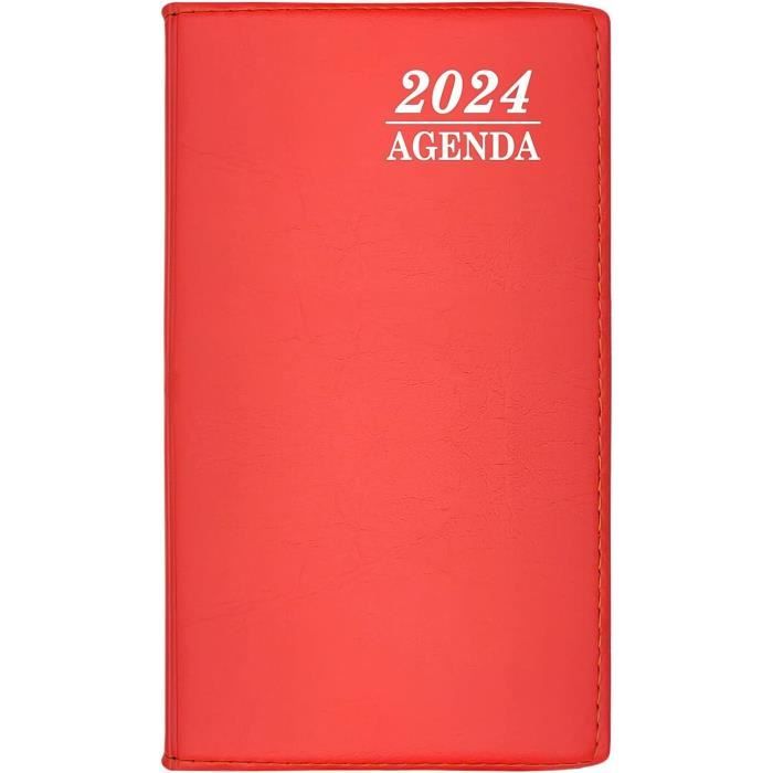 Agenda 2024 \U2013 Agenda 2024 Hebdomadaire Format Pocket 10 X 18 Cm ...