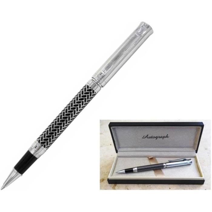 Stylo De Luxe Pour Homme Avec Coffret Cadeau – Motif À Chevrons ...