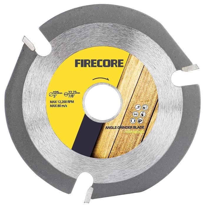 Disque de coupe pour couper le bois, 125 mm, disque de meulage, lame de ...