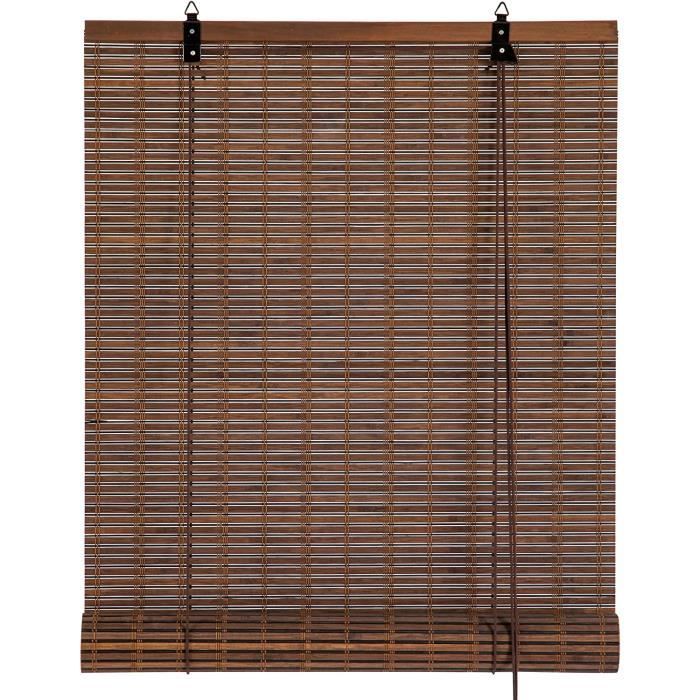 Rideau à Rouleau en Bambou pour intérieur, Store Roulant en Bambou pour ...