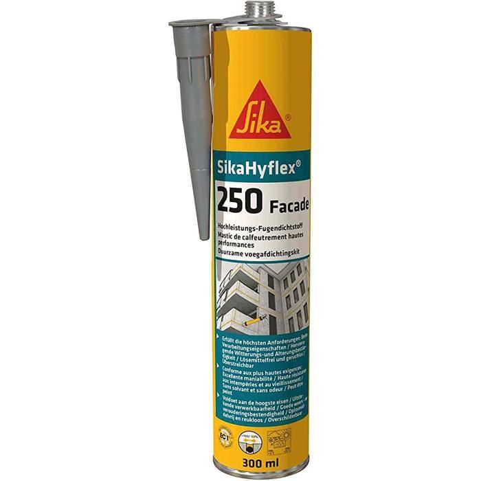 SikaHyflex-250 Facade i-Cure - Mastic polyuréthane élastique Haute ...